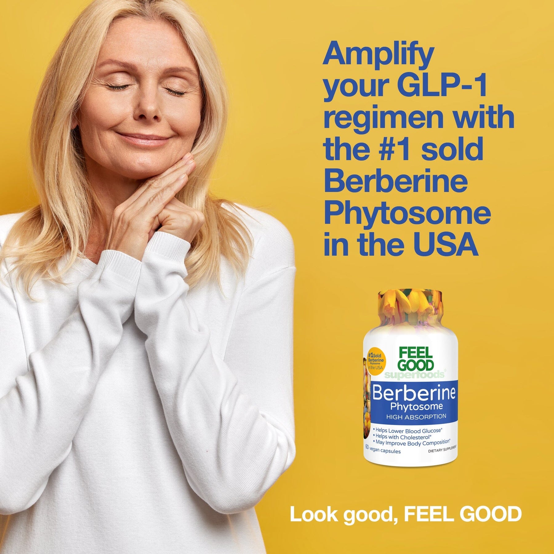 FeelGood Superfoods® Berberine Phytosome Capsules